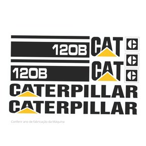 KIT ADESIVO CATERPILLAR 120B - IMPORTADO